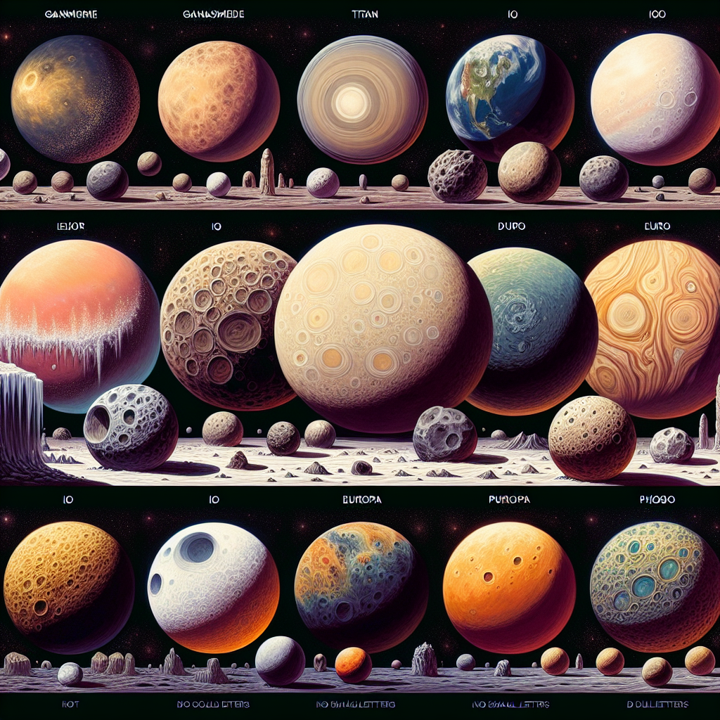 Diverse Moons of Our Solar System: A Fascinating Overview