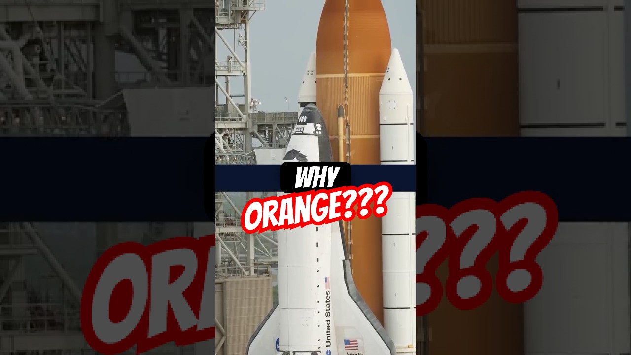 Why Are SLS & Space Shuttle Tanks Orange? Find Out!